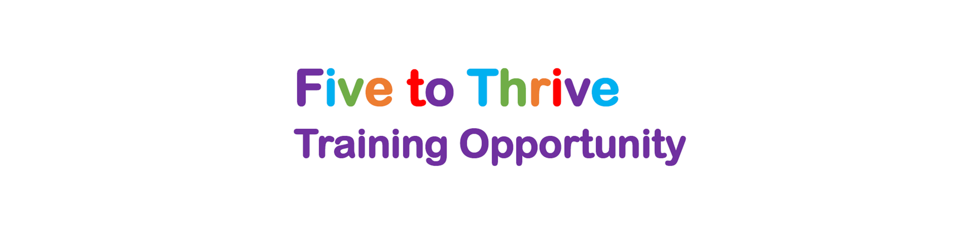 Five to Thrive Training | B Well Belfast