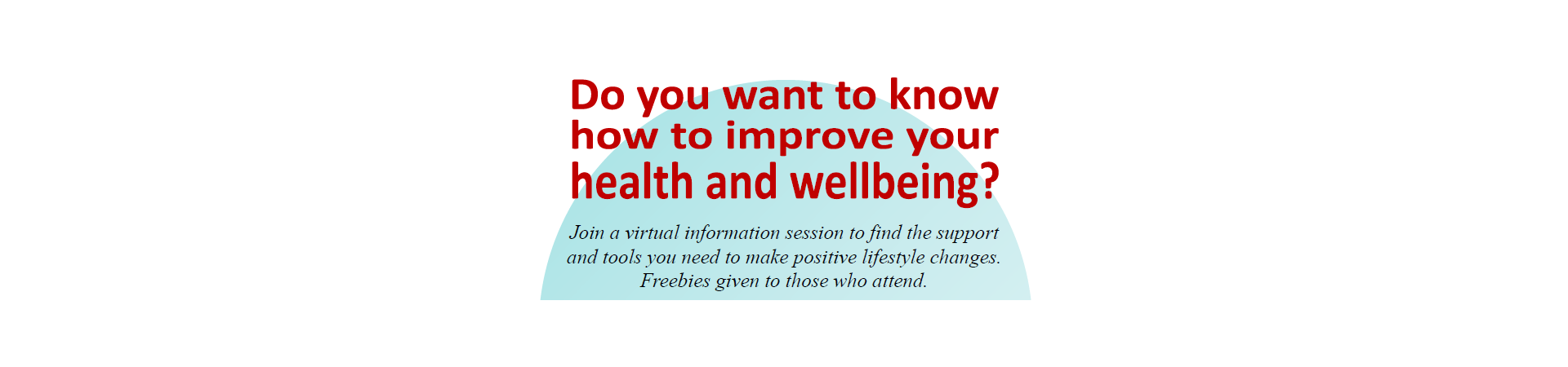 Health & Wellbeing Information Sessions | B Well Belfast