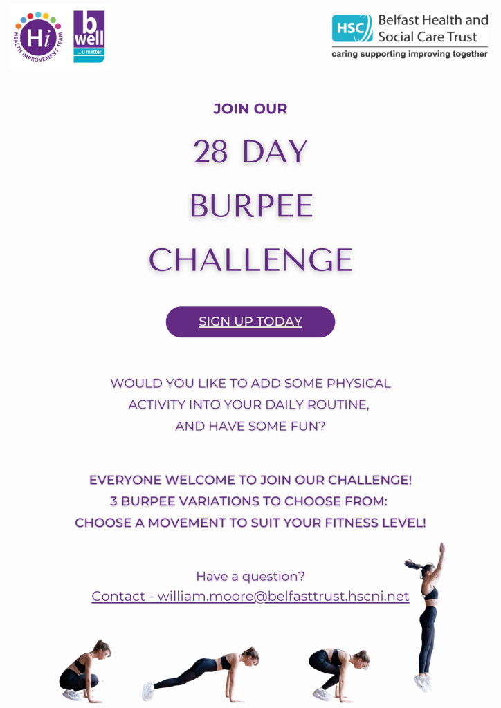 28 Day Burpee Challenge | B Well Belfast